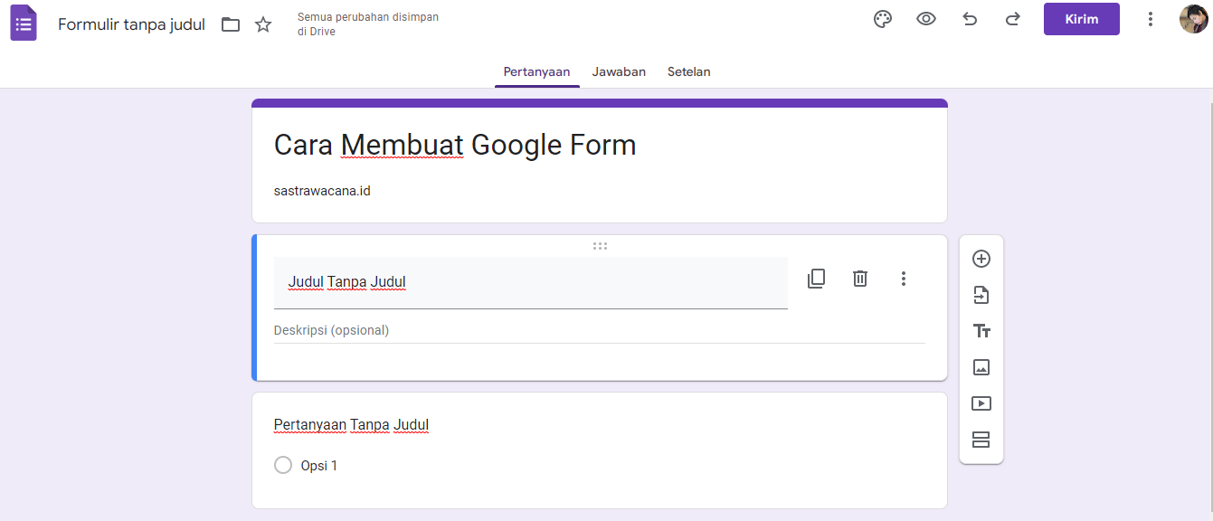 Cara Membuat Google Form di HP dan Laptop dengan Mudah