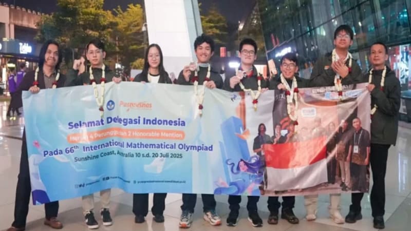 Indonesia Raih Empat Medali Perunggu di International Mathematical ...