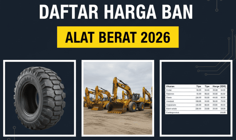 Daftar Harga Ban Alat Berat 2026 dan Panduan Memilihnya